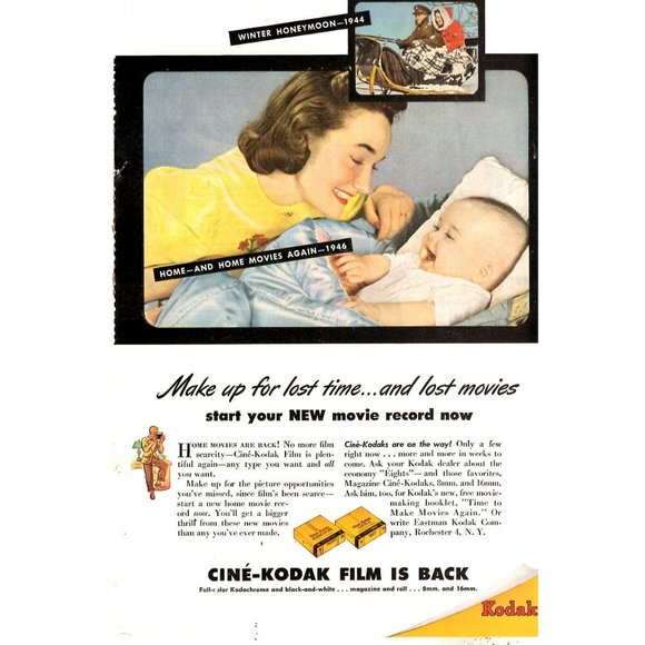 Kodak | Wall Decor | 946 Cinekodak Film Make Up For Lost Time ...